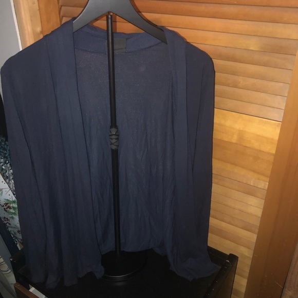 JKLA California | Sweaters | Elegant Navy Womens Cardigan | Poshmark